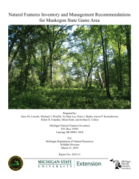 Reports - Michigan Natural Features Inventory