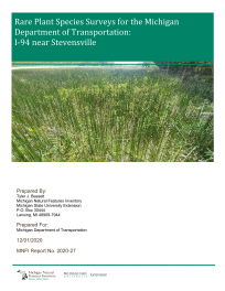 Reports - Michigan Natural Features Inventory