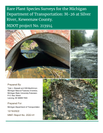 Reports - Michigan Natural Features Inventory